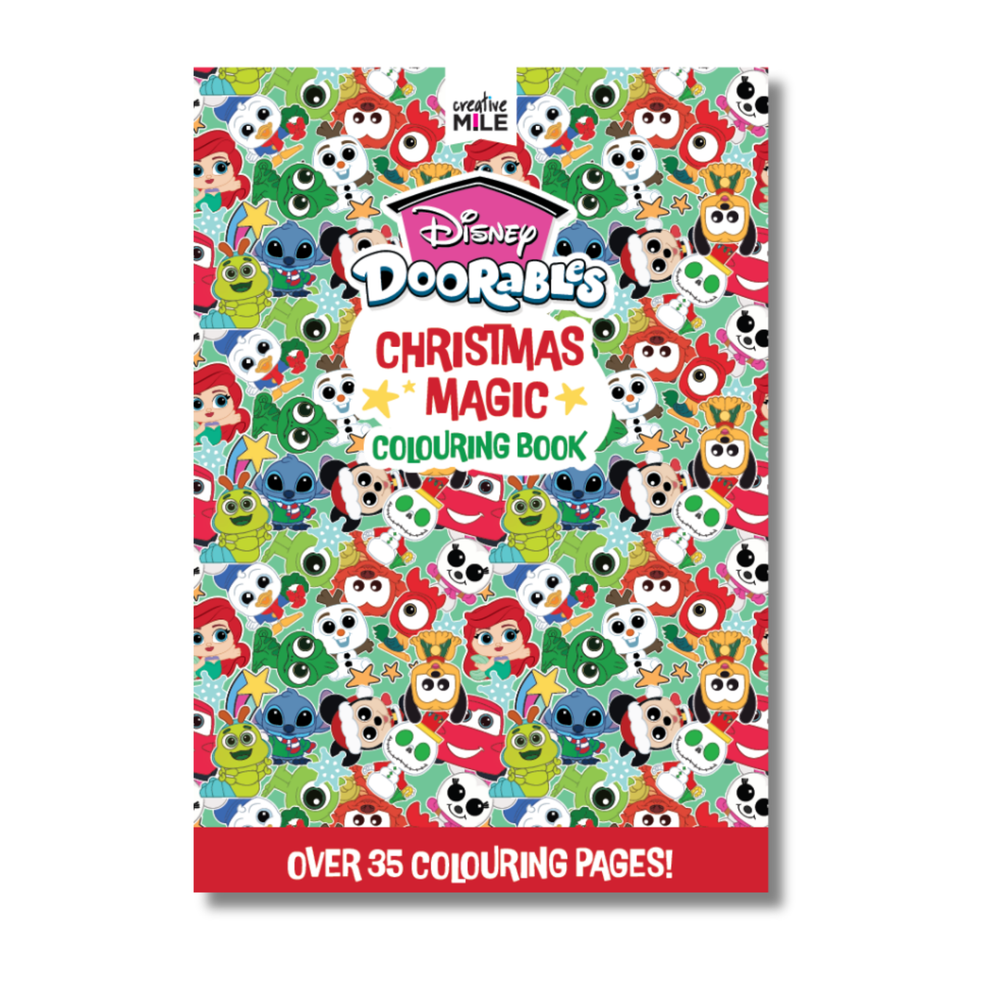 Disney Doorables Christmas Magic Colouring Book – Five Mile Press