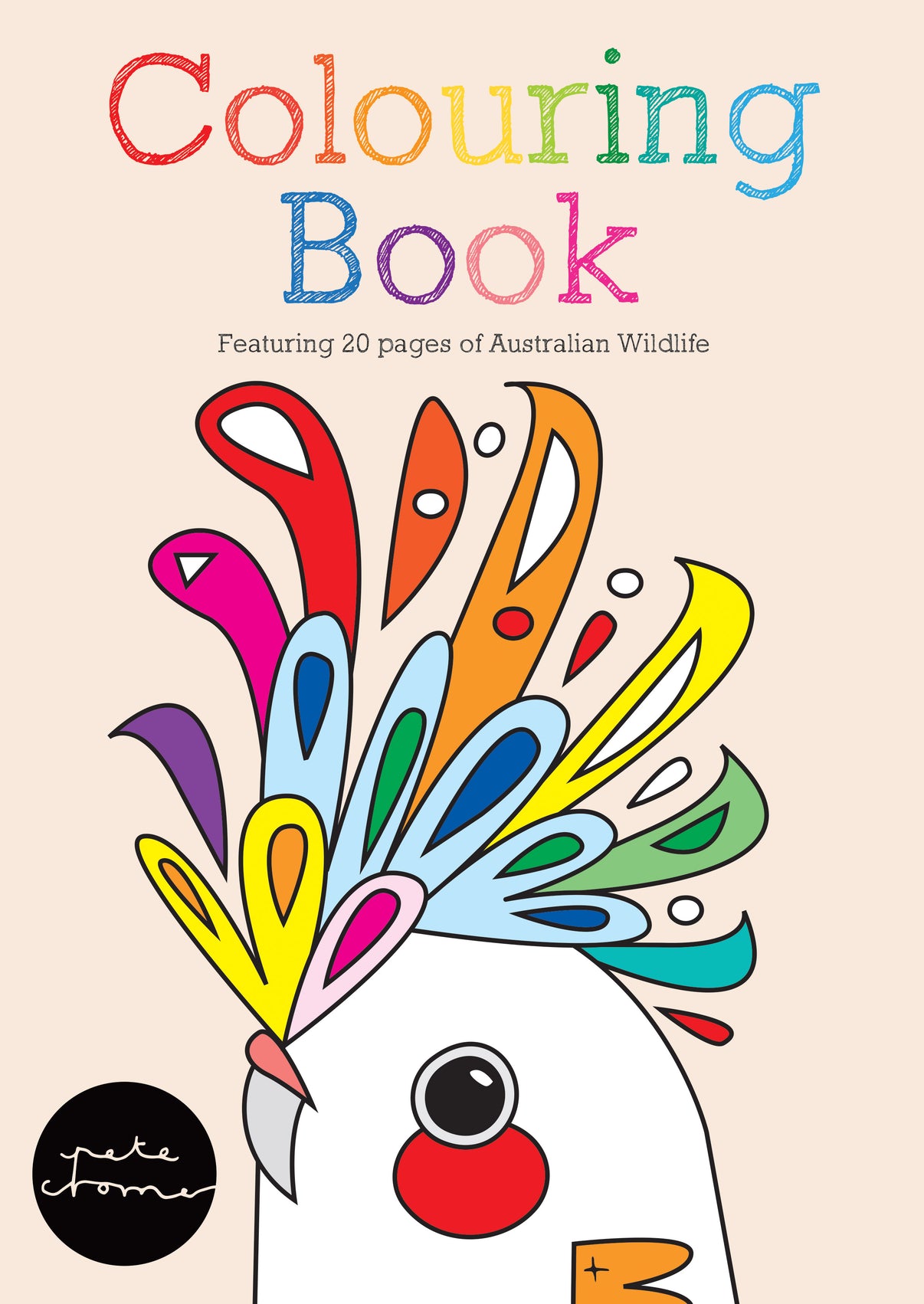 Pete Cromer: Australian Animals Colouring Book – FiveMile