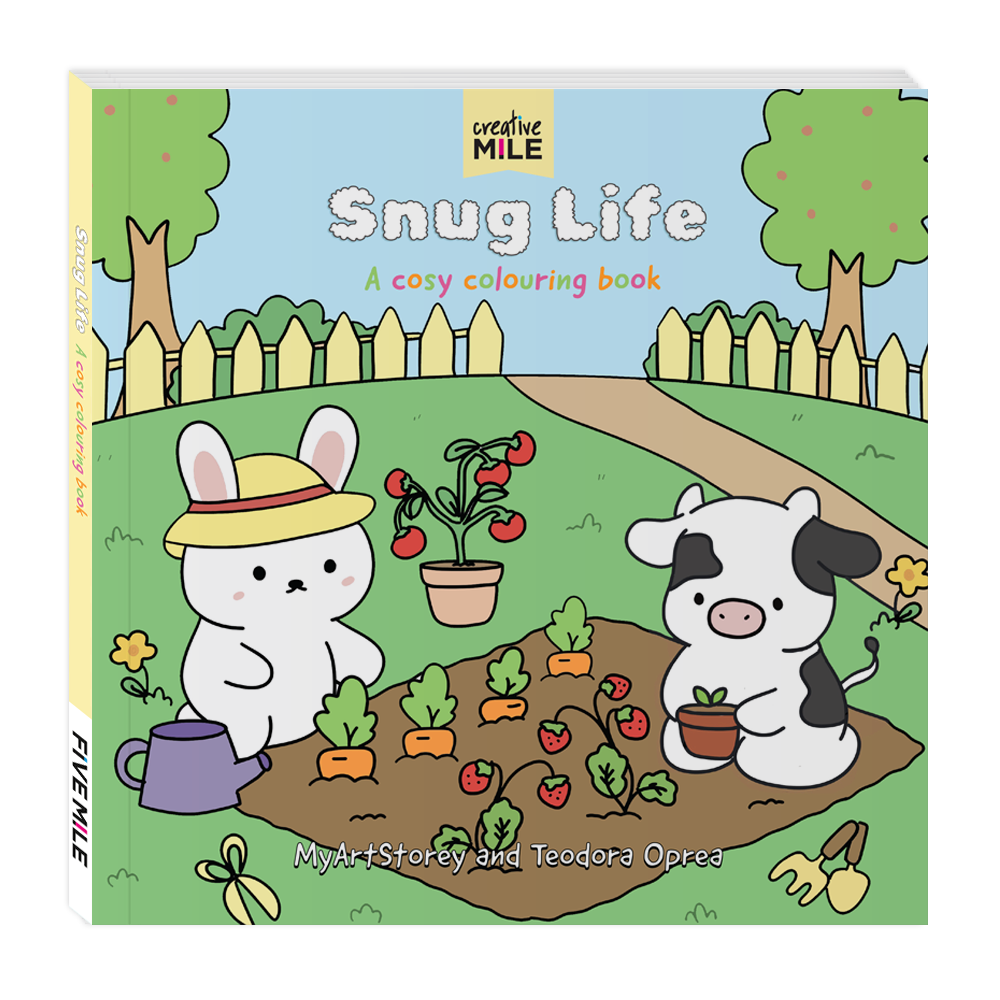 Snug Life: A Cosy Colouring Book – Five Mile Press